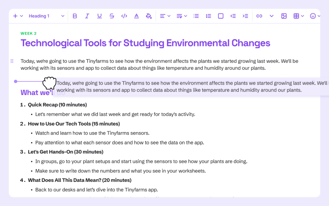 tiny - Educational tools to teach climate science and technology ...